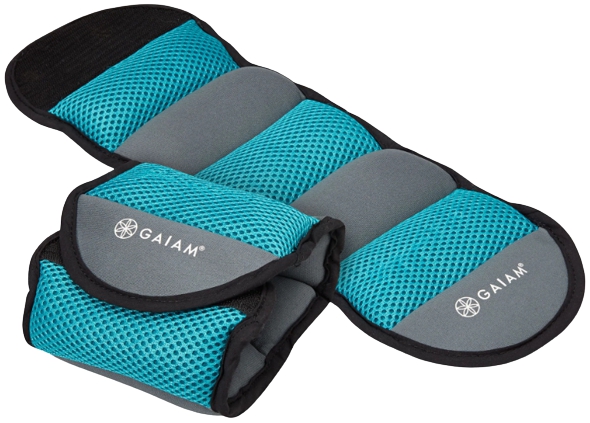 GAIAM, ტერფის სიმძიმეები, RESTORE ANKLE WEIGHTS 10 LB - Veli store