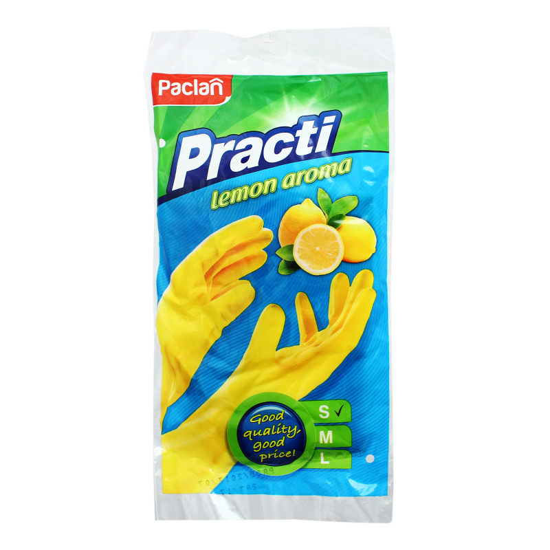 Paclan Practi, რეზინის ხელთათმანი, S. - Veli store
