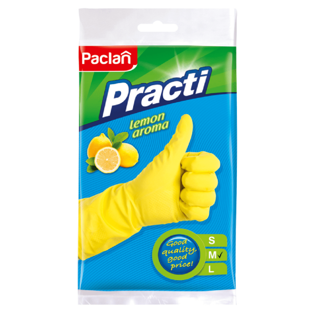 Paclan Practi, რეზინის ხელთათმანი, M. - Veli store
