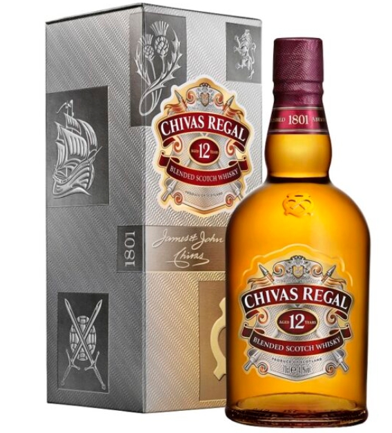 Chivas Regal, შერეული სკოტჩი, 12-წლიანი, 700 მლ. - Veli store