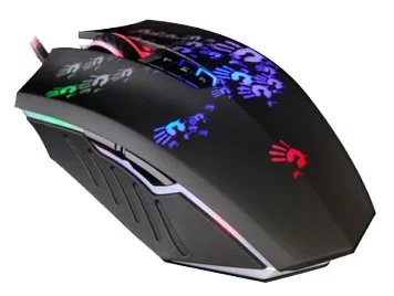 A4Tech Bloody Blazing A60 Wired Gaming Mouse Black - Veli store