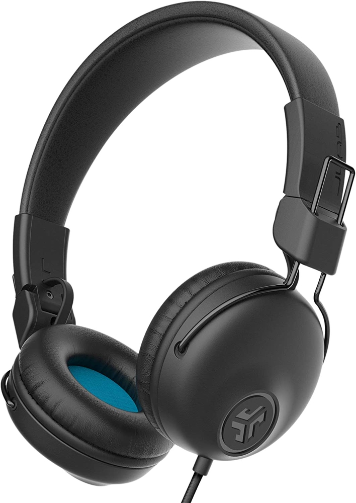 JLab Studio Wired On-Ear Headphones Black - Veli store
