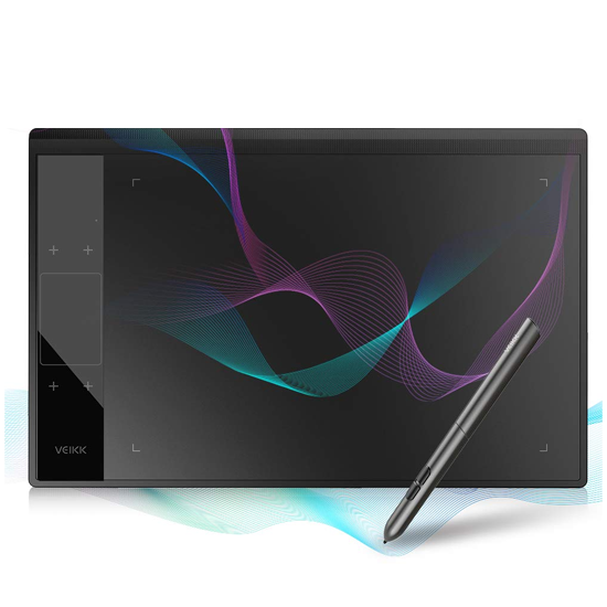 სახატავი პლანშეტი Veikk A30 Digital Drawing Tablet Black - Veli store