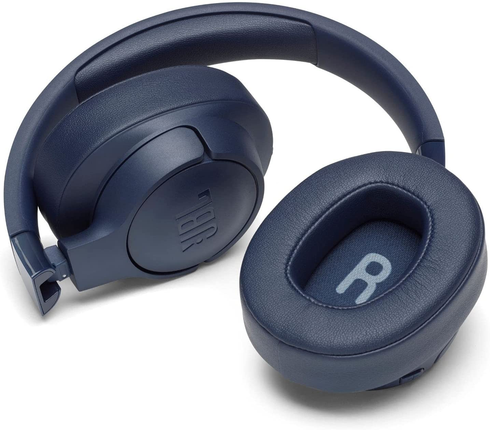 JBL T710 BT Wireless Over-Ear Headphones Blue - Veli store
